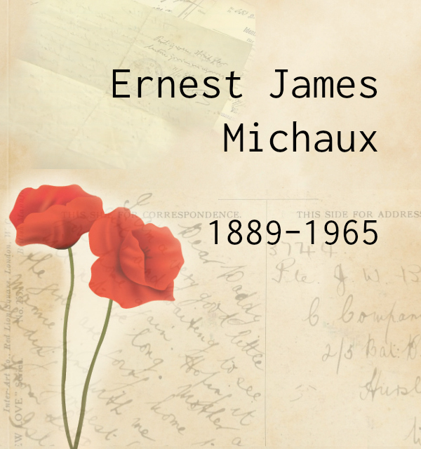 Ernest James Michaux | Lest We Forget